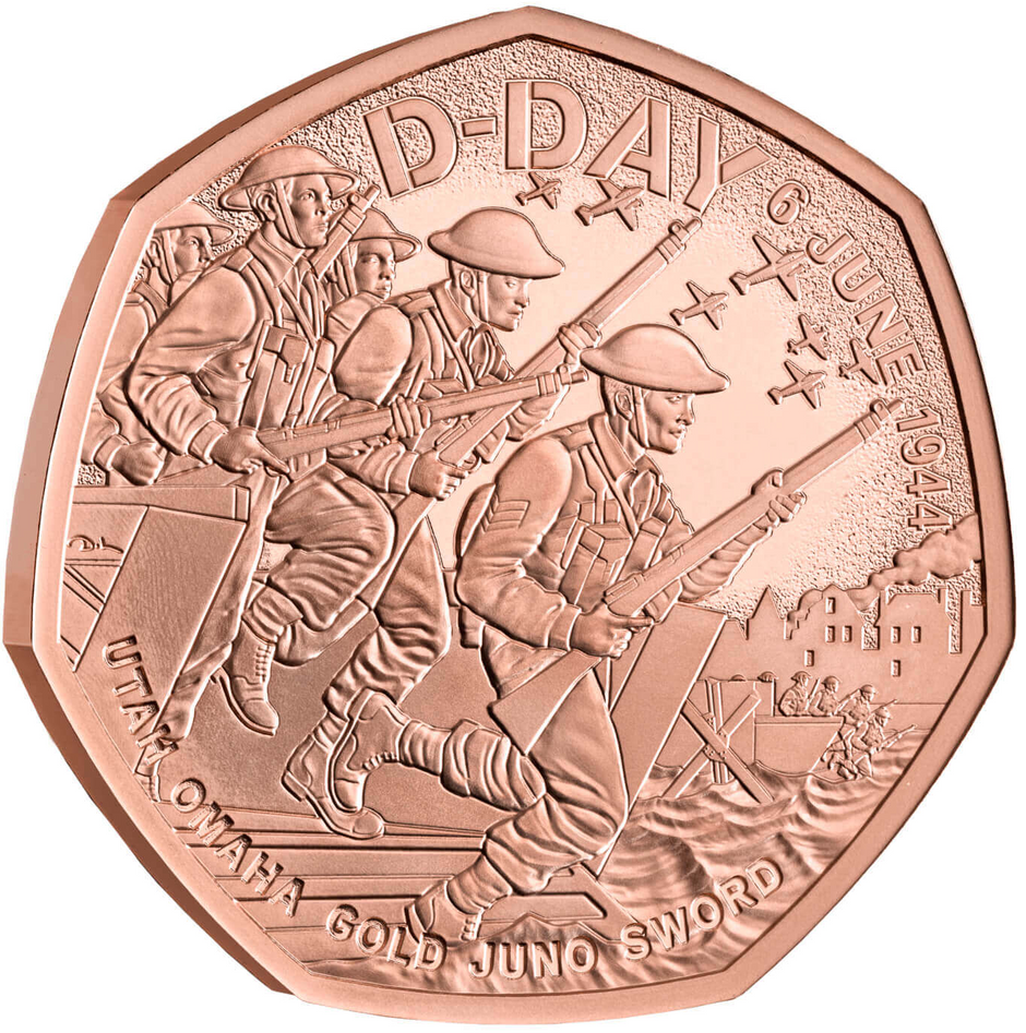 Modern Proof Gold (Fifty Pence) 50p – Allgold Coins