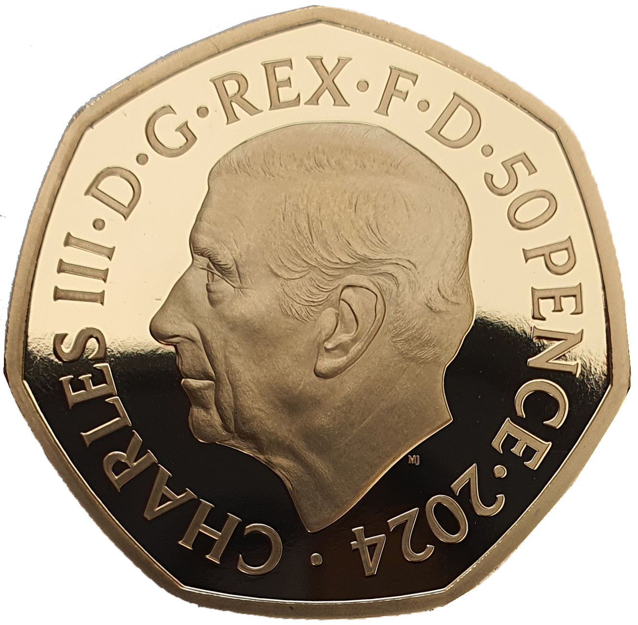 2024 King Charles III 'RNLI 200th Anniversary' 50P Gold Proof – Allgold ...