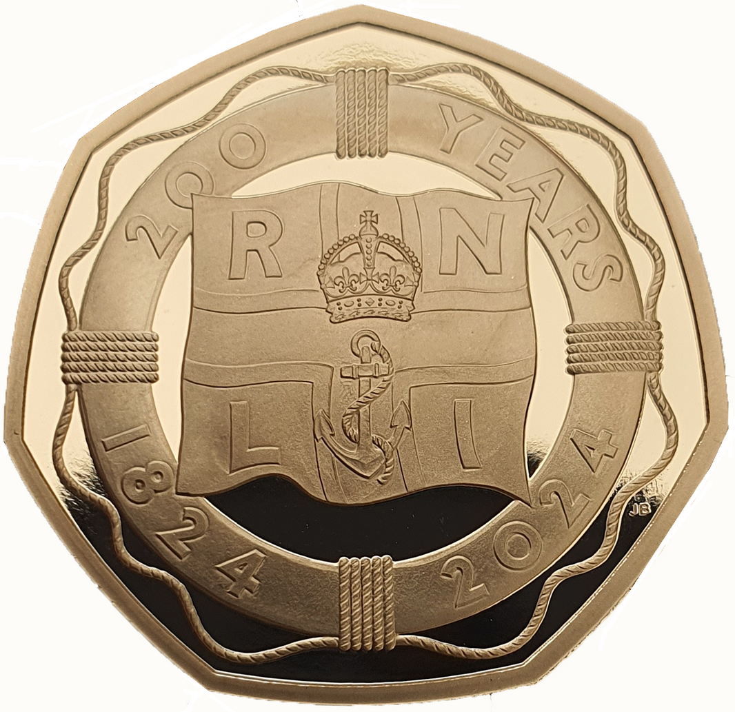 Modern Proof Gold (Fifty Pence) 50p – Allgold Coins