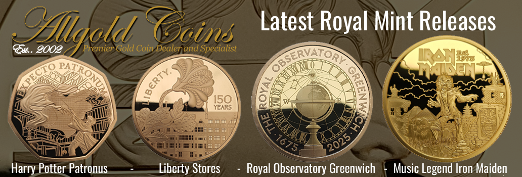Allgold Coins Sovereigns, Bars, World Coins, Modern Proof Coins