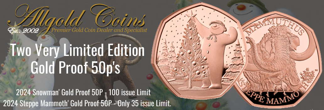 Allgold Coins Sovereigns, Bars, World Coins, Modern Proof Coins